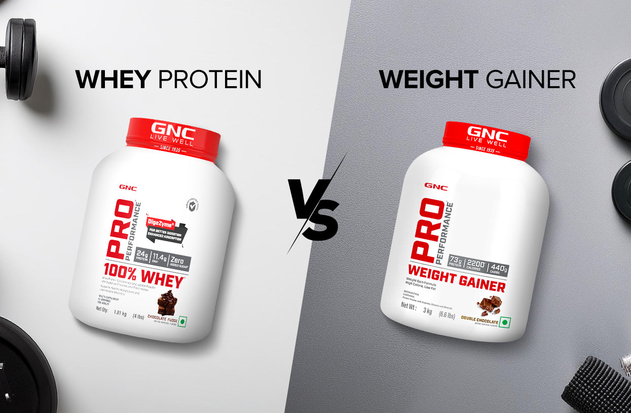 Discover Mass Gainer vs Whey Protein for Muscle Growth Goals