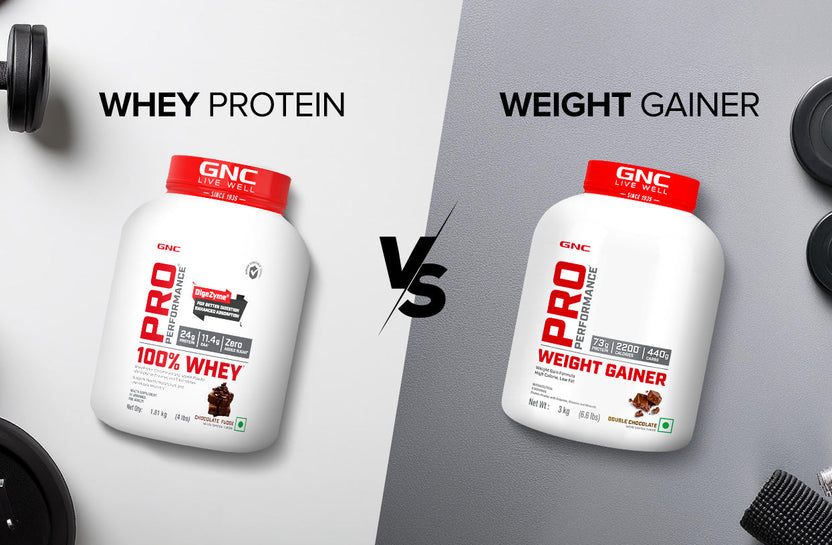 Mass Gainer vs Whey Protein: Which one is better for you? - GNC Live ...