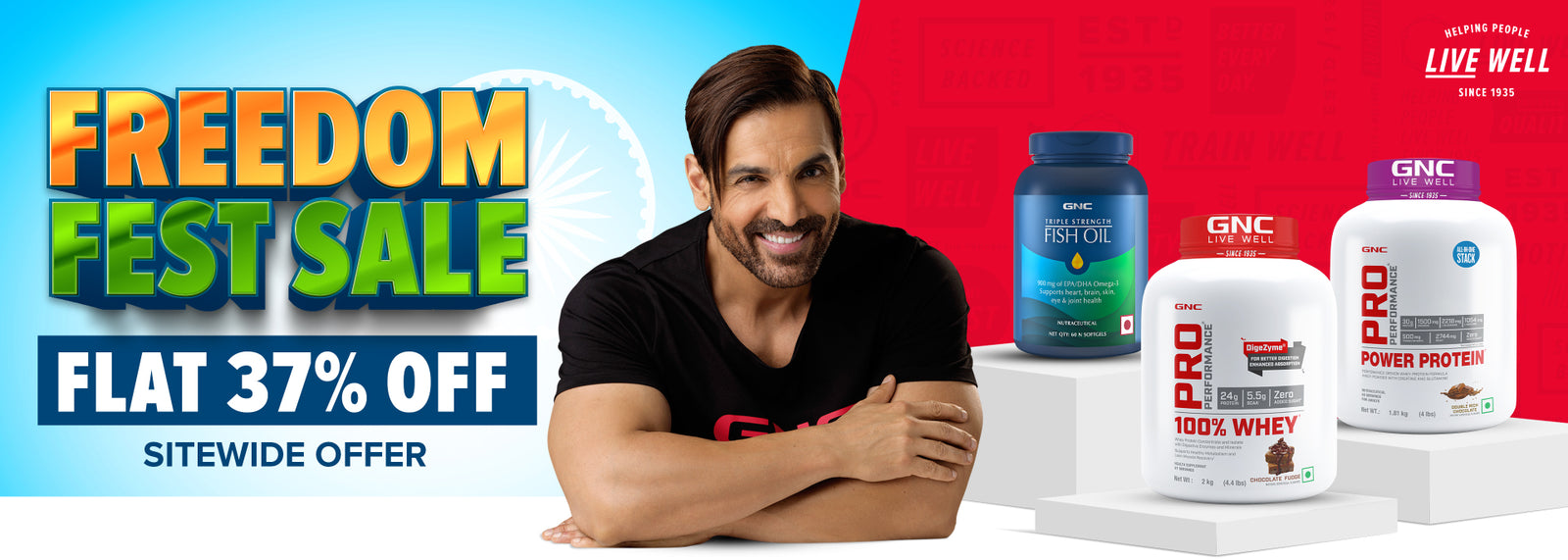 GNC Freedom Fest Sale! - GNC India
