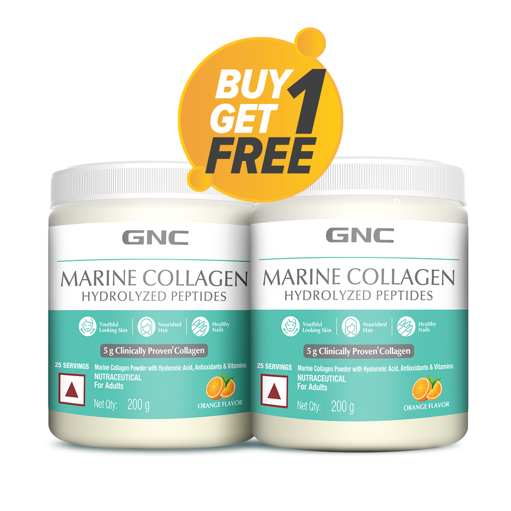 GNC Marine Collagen Hydrolyzed Peptides (Pack of 2)