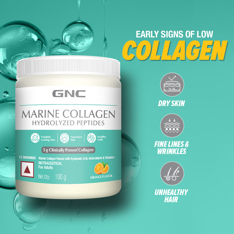 Buy Marine Collagen Powder for Glowing Skin | GNC India