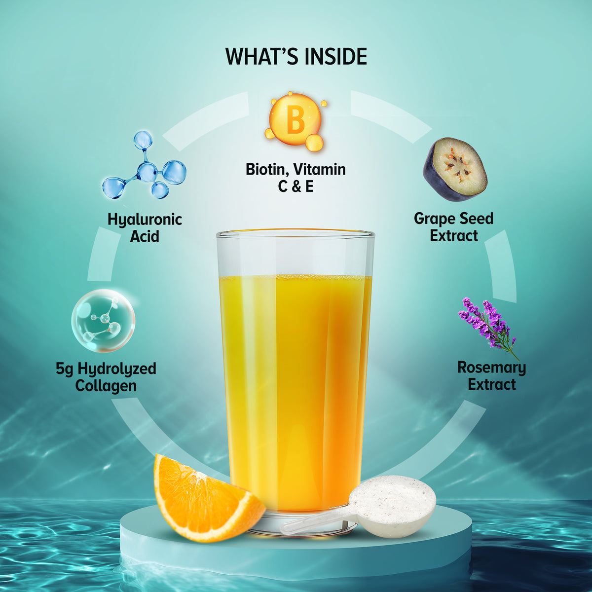 Buy Marine Collagen Powder for Glowing Skin | GNC India