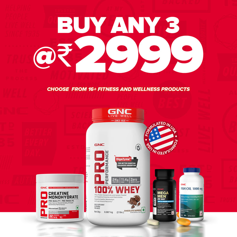 GNC® Omega Fatty Acids: Buy Omega 3 Capsules Online | GNC® India - GNC ...