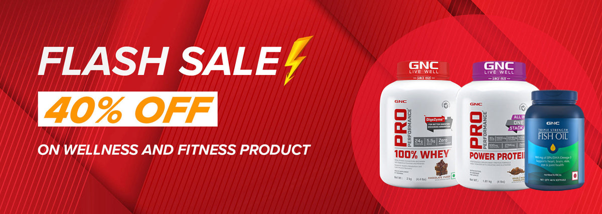 GNC Facebook Lightning Sale - GNC India