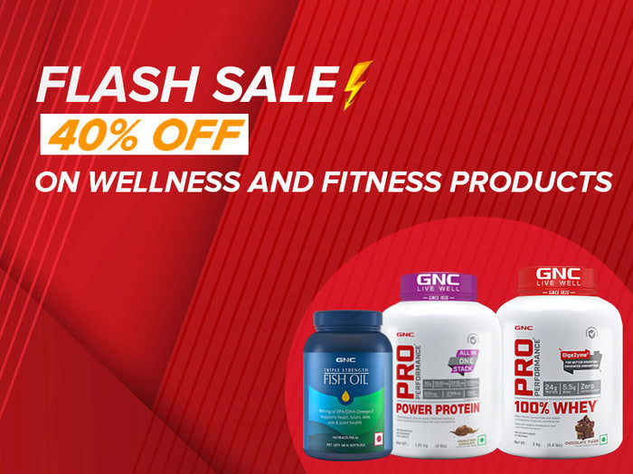 GNC Facebook Lightning Sale - GNC India
