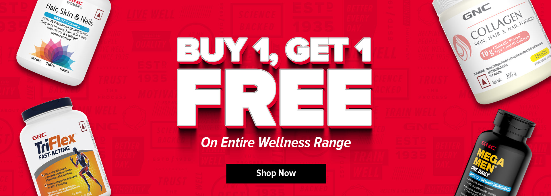 GNC Wellness BOGO Sale