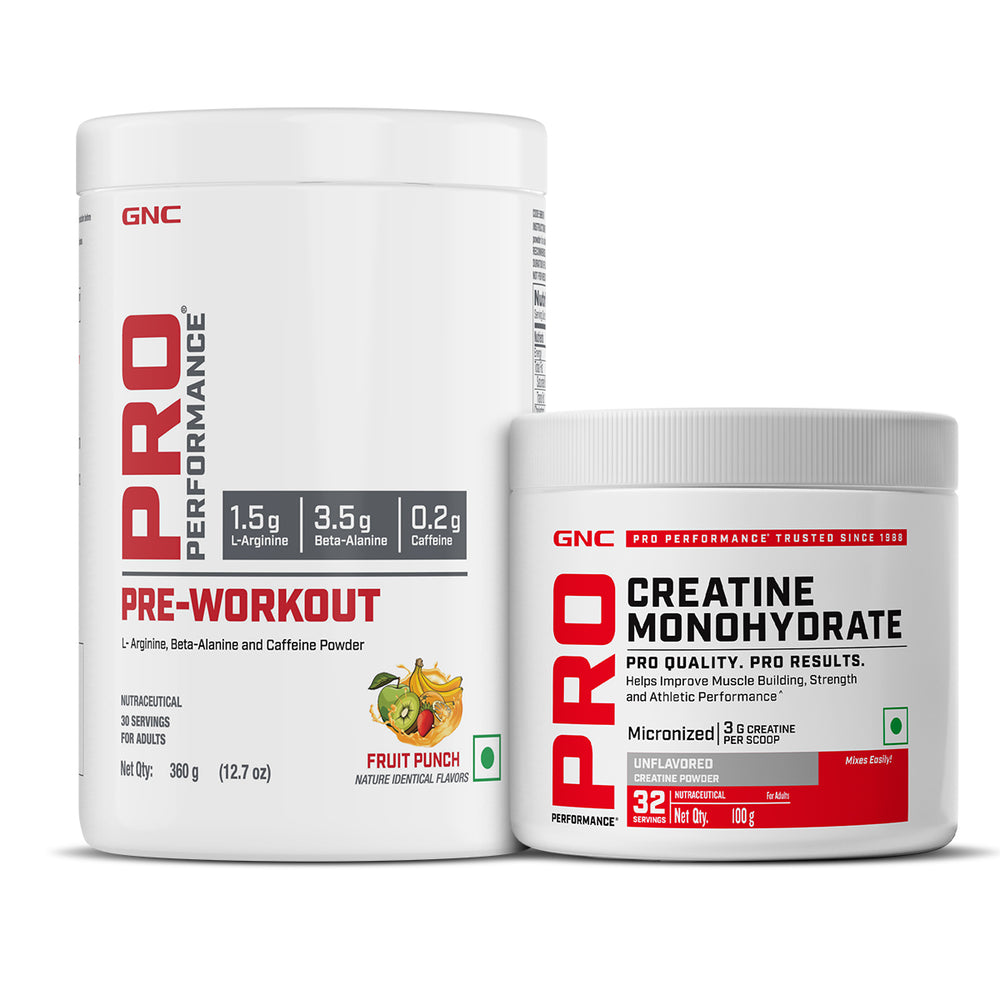 GNC Pro Performance Pre-Workout + Creatine 100 gms
