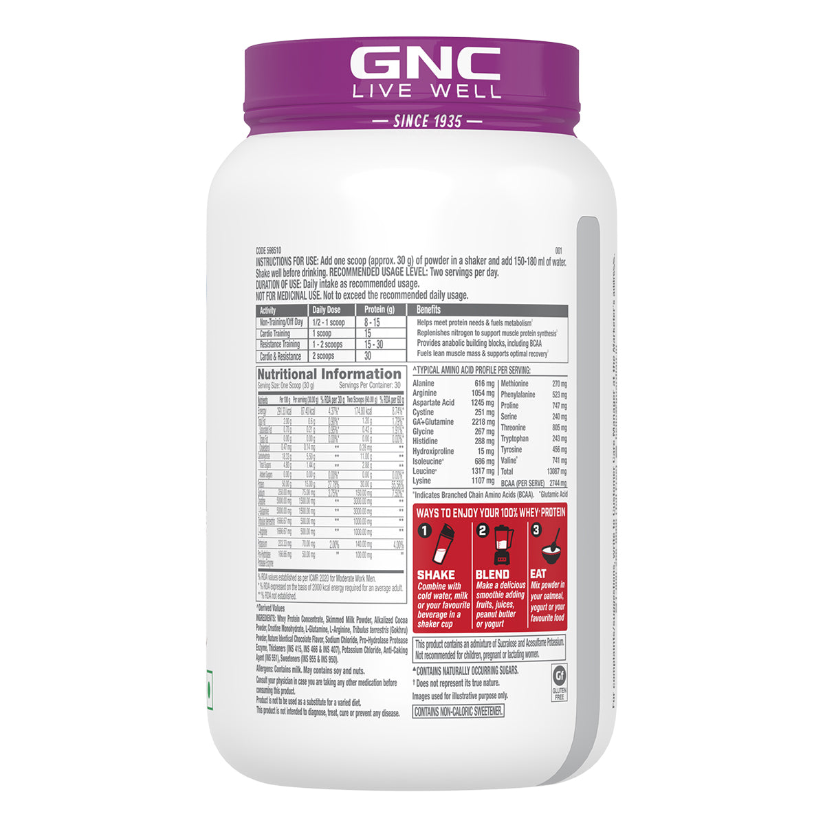 GNC Pro Performance Power Protein