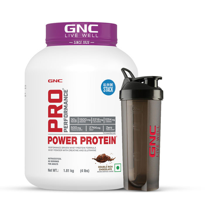 GNC Pro Performance Power Protein - with Shaker