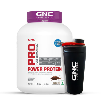 GNC Pro Performance Power Protein - with Shaker