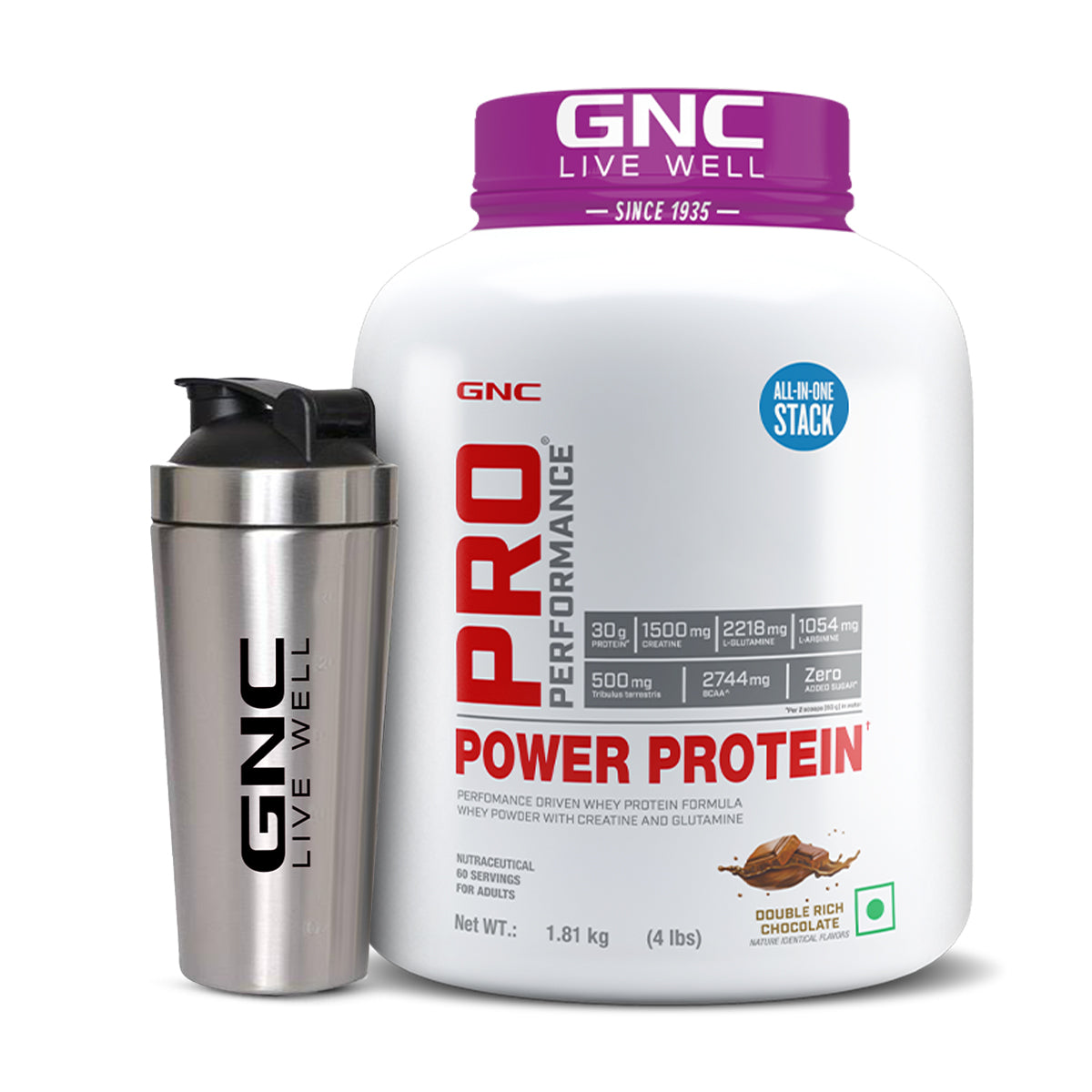 GNC Pro Performance Power Protein - with Shaker