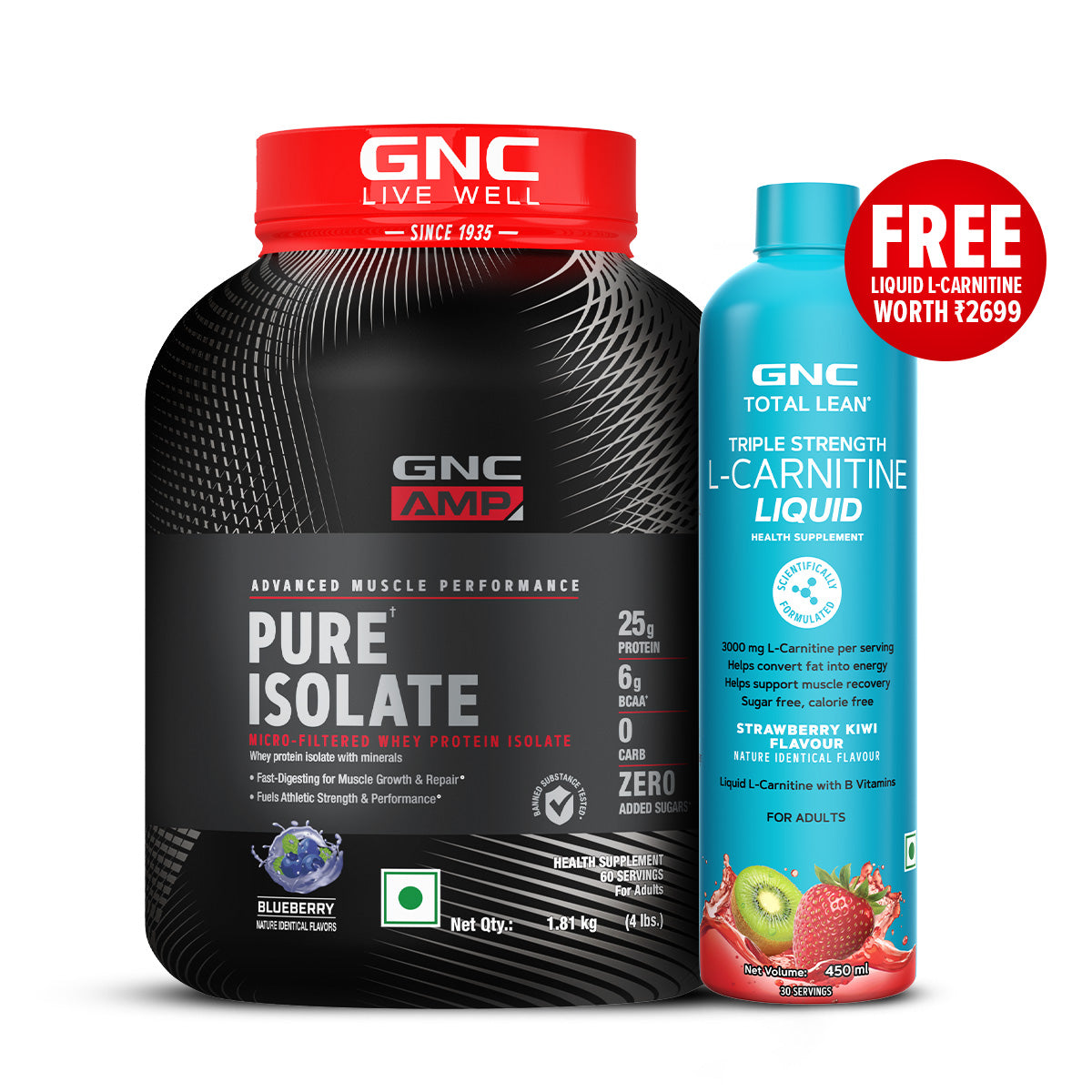 GNC AMP Pure Isolate (Low/Zero Carb)