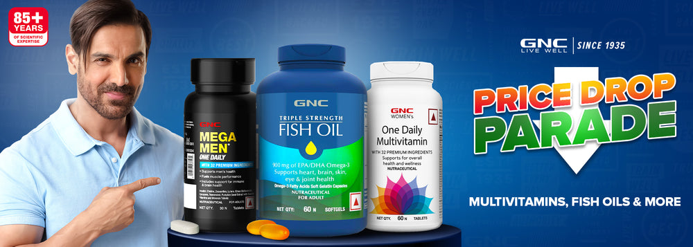GNC Price Drop Parade - Wellness - GNC India