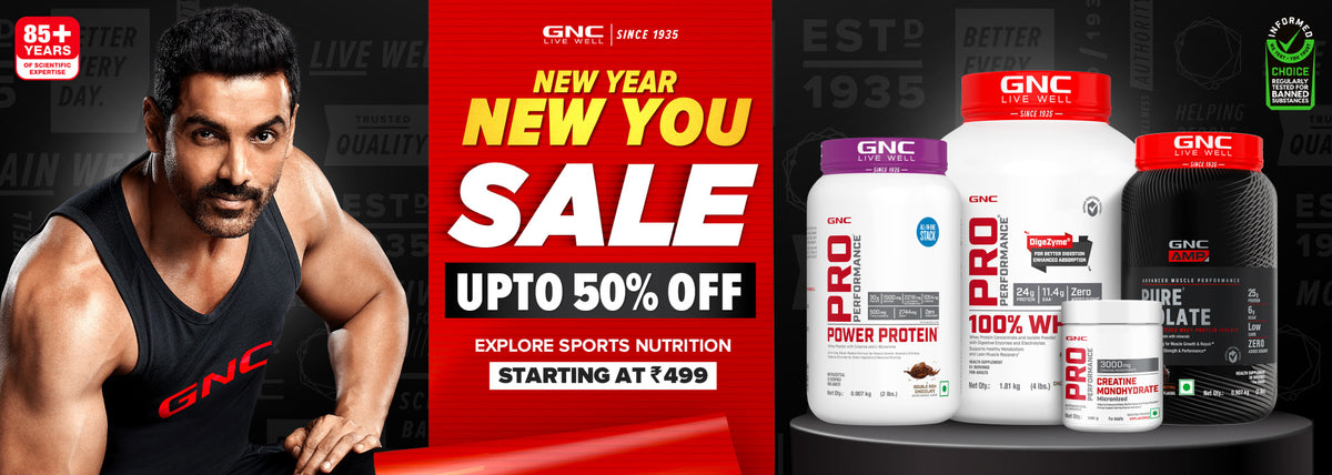 GNC: GNC India | GNC Nutrition | Buy GNC Products & Supplements online