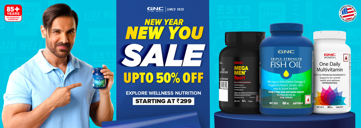GNC: GNC India | GNC Nutrition | Buy GNC Products & Supplements online