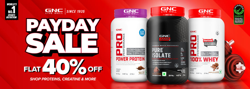 GNC PayDay Sale - Fitness - GNC India
