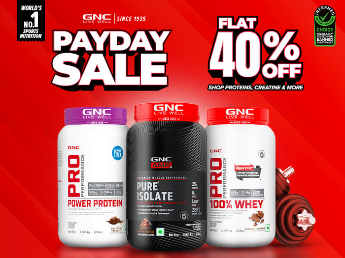 GNC PayDay Sale - Fitness - GNC India