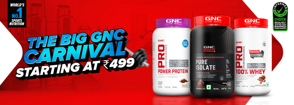 The Big GNC Carnival Sale - Fitness - GNC India