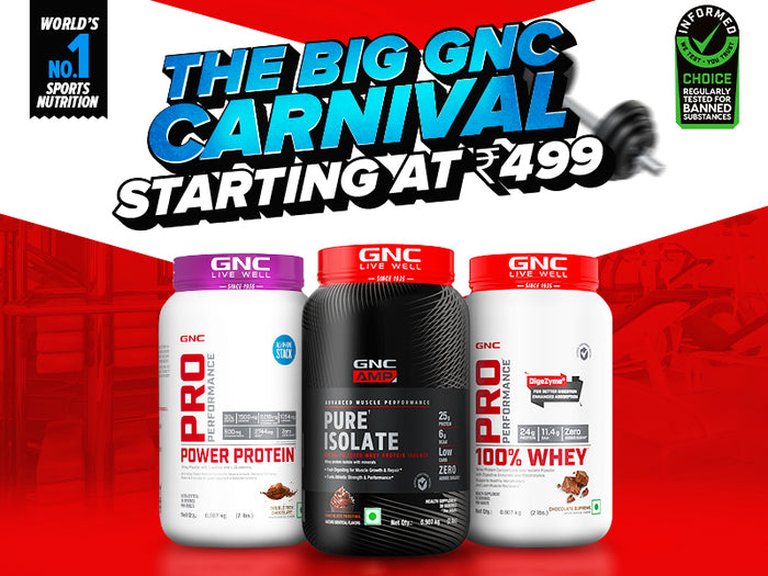 The Big GNC Carnival Sale - Fitness - GNC India