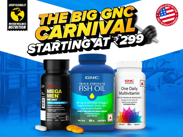 The Big GNC Carnival Sale - Wellness - GNC India