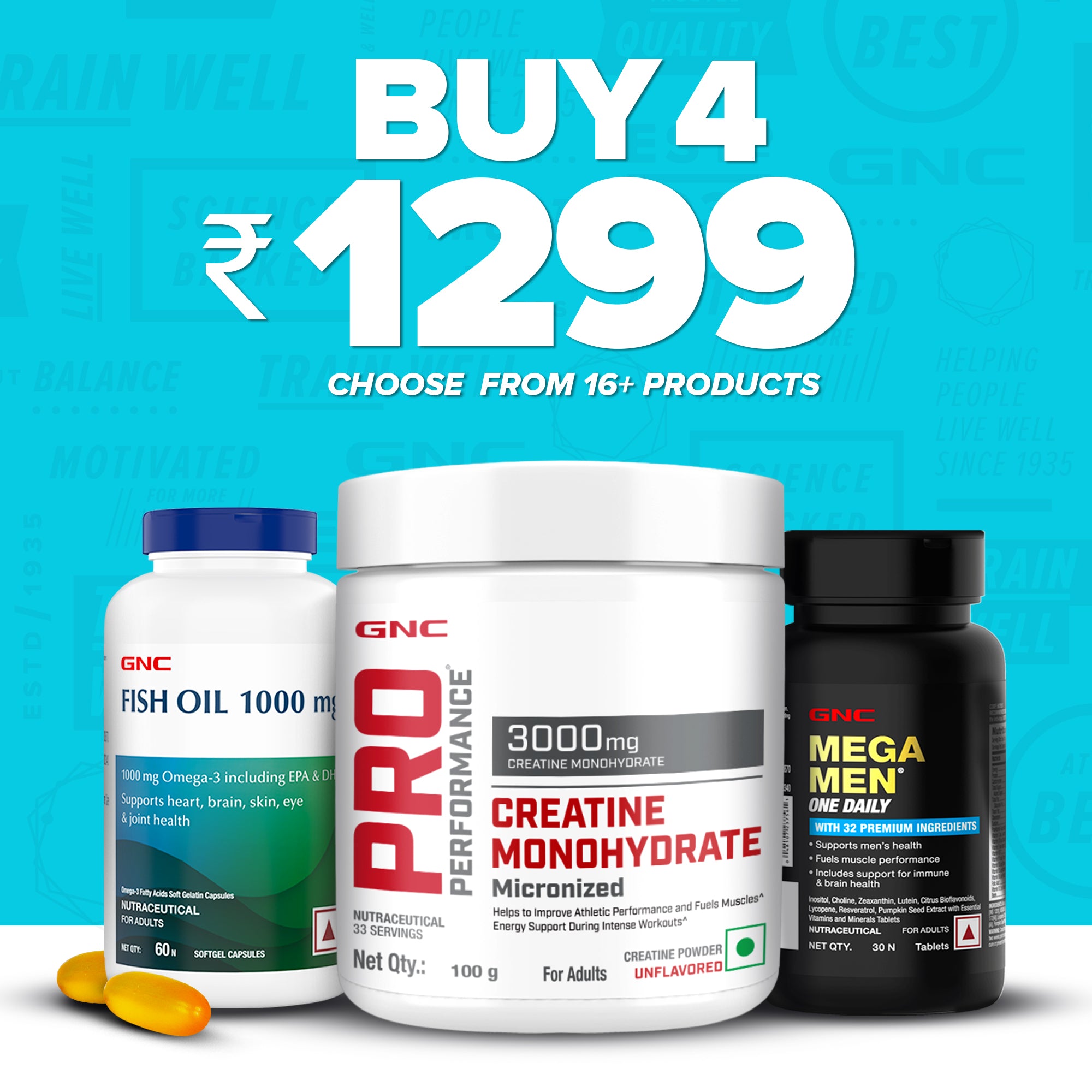 GNC: GNC India | GNC Nutrition | Buy GNC Products online - GNC India