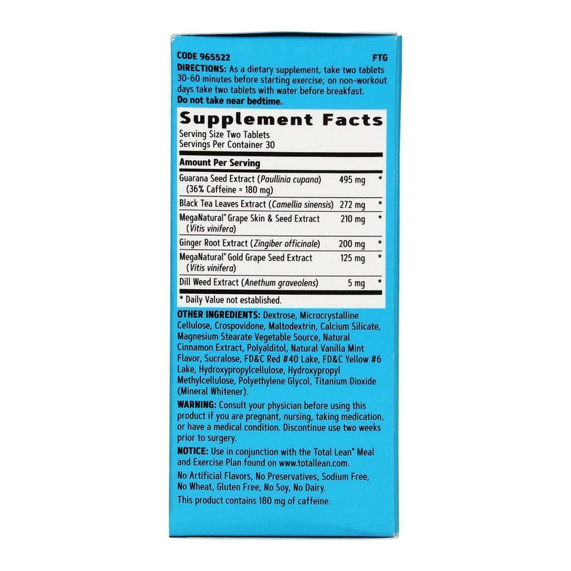 GNC Total Lean Burn 60 - Clinically Proven to Burn Calories Up to 60%